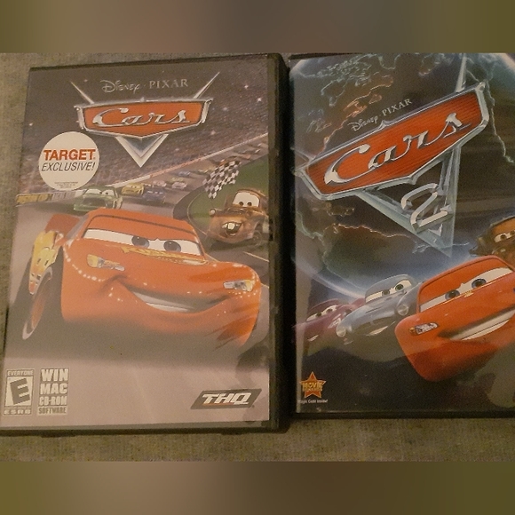 Media | Cars The Movie Dvd Video Game And Cars 2 The Movie | Poshmark
